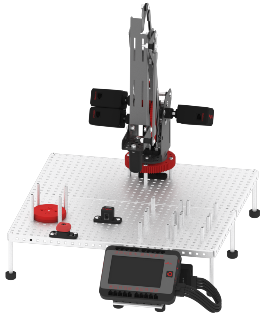 VEX Workcellv1 - Transporting Objects - Lab 8 - When Brain Screen Pressed